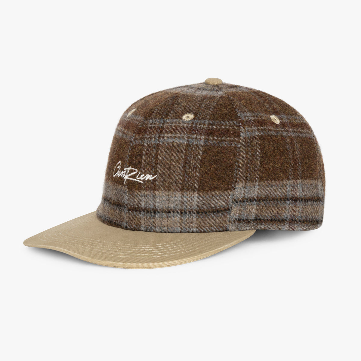 Plaid Script Cap – Chez Rien